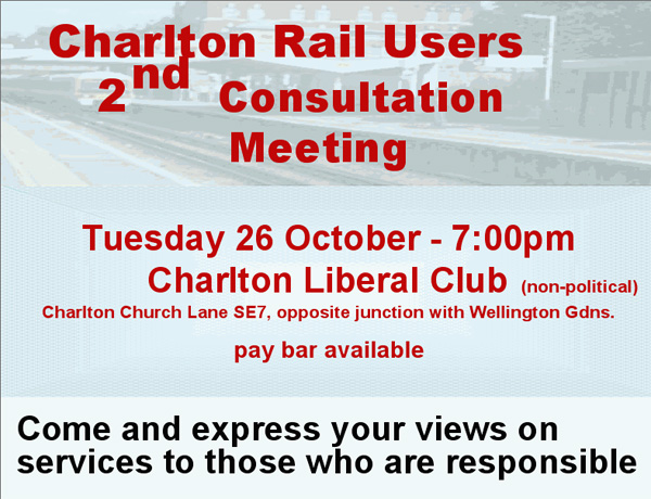 Arrival time for Charlton rail users’ group – The Charlton Champion