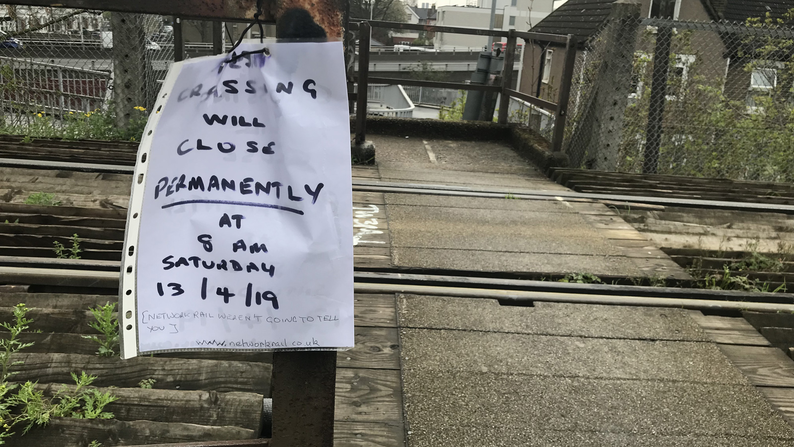 Council and MP angry at Network Rail plans to close Angerstein foot ...